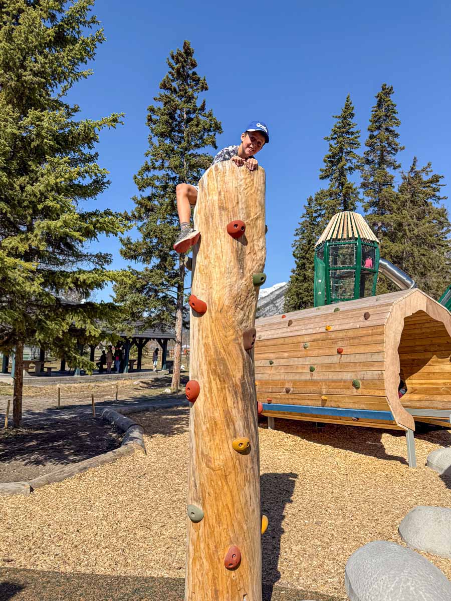 4 Banff Playgrounds - All Near Downtown - Banff with Kids
