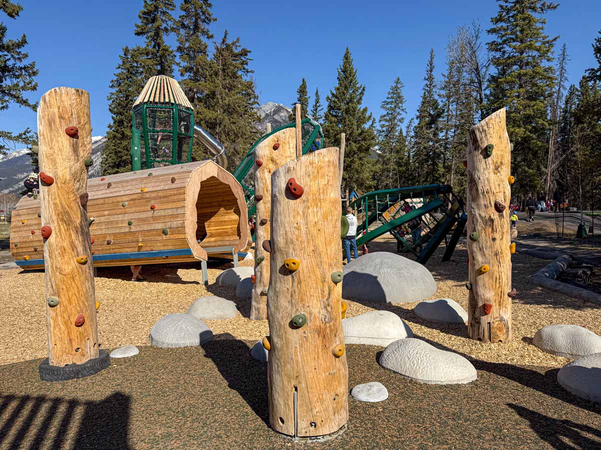 4 Banff Playgrounds - All Near Downtown - Banff with Kids